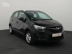 Black Opel Crossland X 2019 in Vilnius, with an engine capacity of 1.20 L and mileage of 117 thousand km for 9899 €, photo 11 on AUTOMOTO.COM.LV