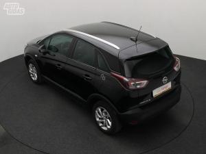 Black Opel Crossland X 2019 in Vilnius, with an engine capacity of 1.20 L and mileage of 117 thousand km for 9899 €, photo 13 on AUTOMOTO.COM.LV