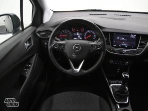 Black Opel Crossland X 2019 in Vilnius, with an engine capacity of 1.20 L and mileage of 117 thousand km for 9899 €, photo 18 on AUTOMOTO.COM.LV