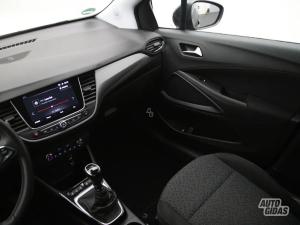 Black Opel Crossland X 2019 in Vilnius, with an engine capacity of 1.20 L and mileage of 117 thousand km for 9899 €, photo 22 on AUTOMOTO.COM.LV