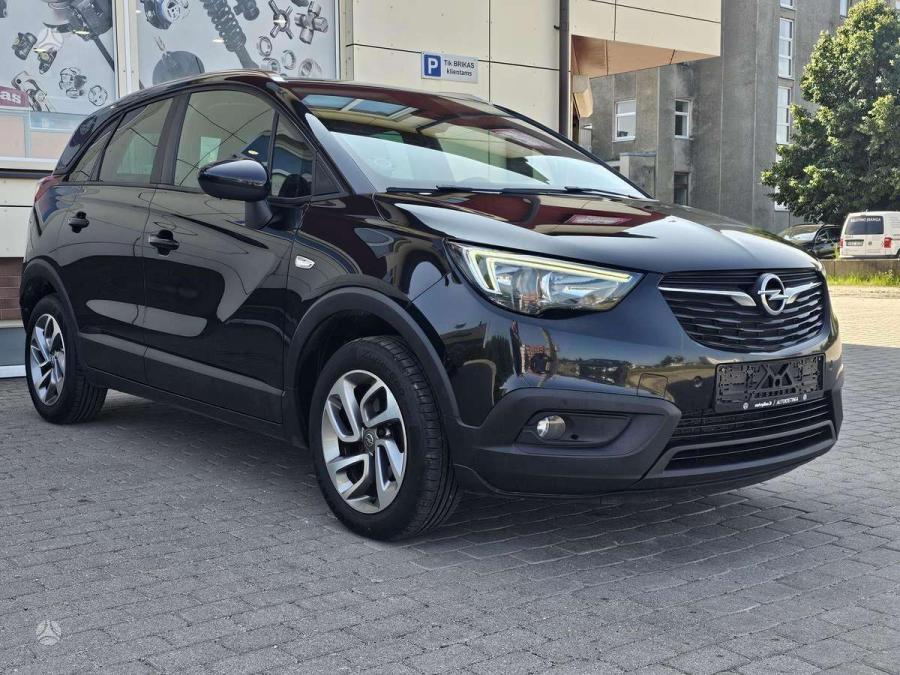 Melns Opel Crossland X 2019 Kretinga, ar dzinēja tilpumu 1.20 L un nobraukumu 172 tūkst. km par 8499 €, foto 3 vietnē AUTOMOTO.COM.LV