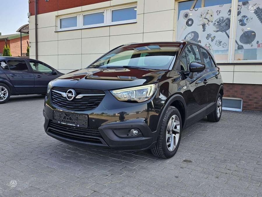 Melns Opel Crossland X 2019 Kretinga, ar dzinēja tilpumu 1.20 L un nobraukumu 172 tūkst. km par 8499 €, foto 6 vietnē AUTOMOTO.COM.LV