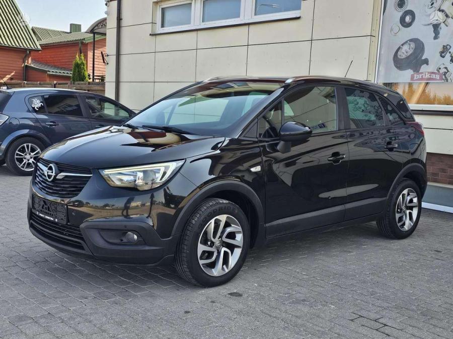 Melns Opel Crossland X 2019 Kretinga, ar dzinēja tilpumu 1.20 L un nobraukumu 172 tūkst. km par 8499 €, foto 7 vietnē AUTOMOTO.COM.LV