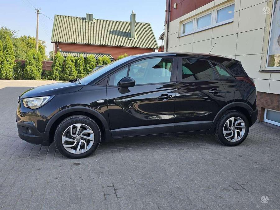 Melns Opel Crossland X 2019 Kretinga, ar dzinēja tilpumu 1.20 L un nobraukumu 172 tūkst. km par 8499 €, foto 9 vietnē AUTOMOTO.COM.LV