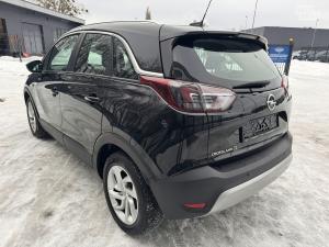 Black Opel Crossland X 2020 in Kaunas, with an engine capacity of 1.20 L and mileage of 139 thousand km for 8200 €, photo 5 on AUTOMOTO.COM.LV