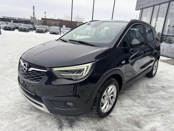 Melns Opel Crossland X 2020 Kauņa, ar dzinēja tilpumu 1.20 L un nobraukumu 139 tūkst. km par 8200 €, foto 1 vietnē AUTOMOTO.COM.LV