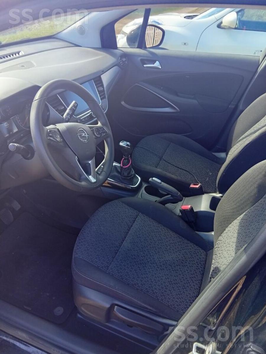 Melns Opel Crossland X 2020 Rīga, ar dzinēja tilpumu 1.20 L un nobraukumu 154 tūkst. km par 7500 €, foto 6 vietnē AUTOMOTO.COM.LV