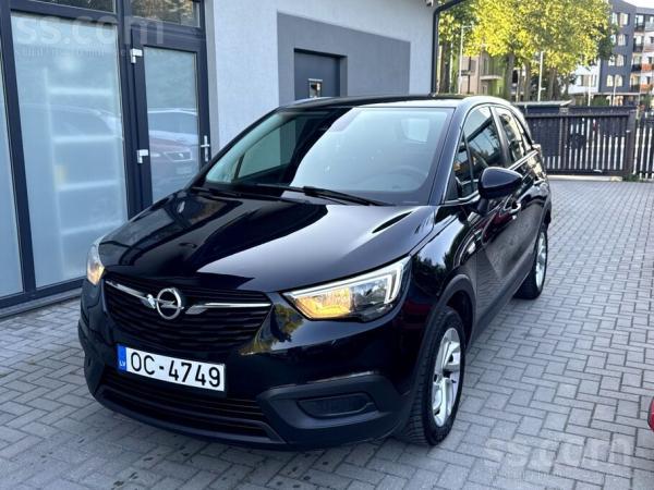 Melns Opel Crossland X 2020 Rīga, ar dzinēja tilpumu 1.20 L un nobraukumu 156 tūkst. km par 7700 €, foto 1 vietnē AUTOMOTO.COM.LV
