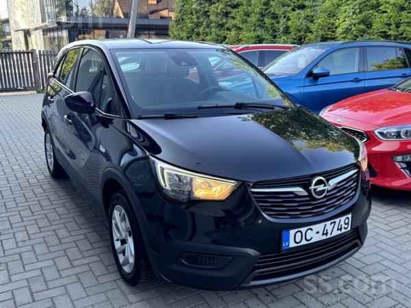 Melns Opel Crossland X 2020 Rīga, ar dzinēja tilpumu 1.20 L un nobraukumu 156 tūkst. km par 7700 €, foto 2 vietnē AUTOMOTO.COM.LV
