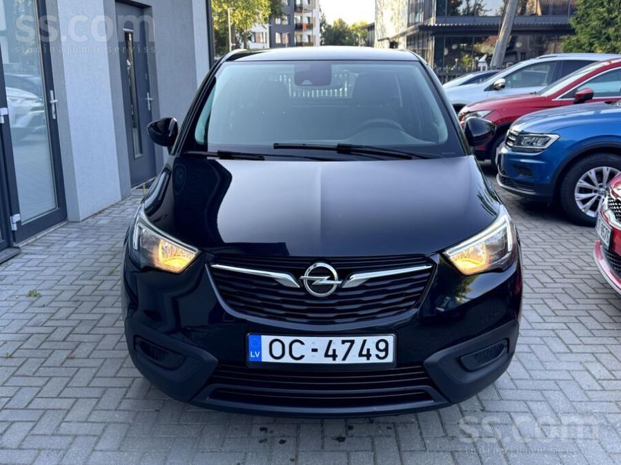 Черный Опель Crossland X 2020 в Рига, объемом двигателя 1.20 л и пробегом 156 тыс. км за 7700 €, фото 7 на AUTOMOTO.COM.LV
