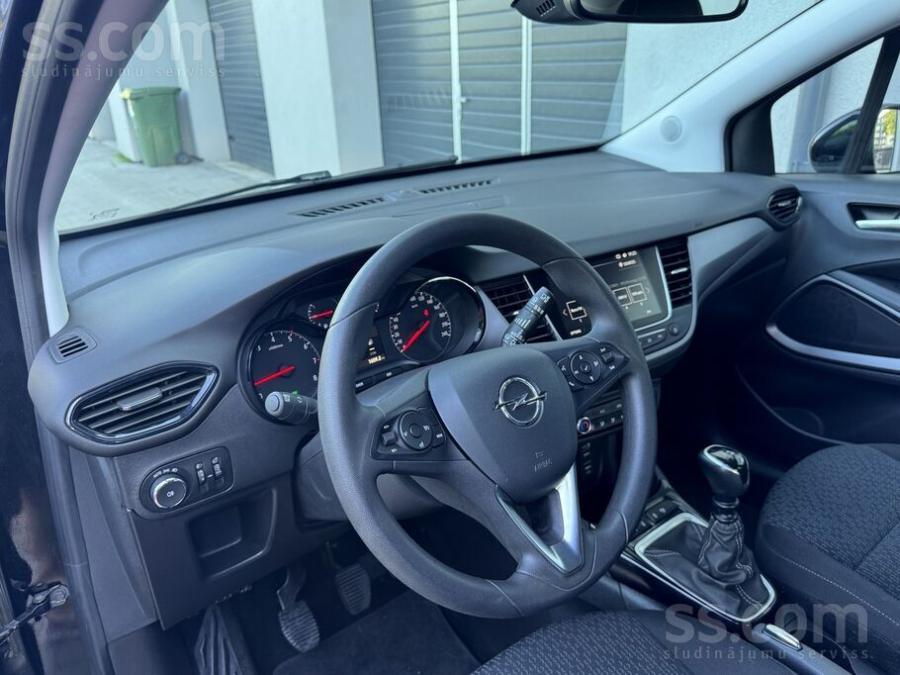 Черный Опель Crossland X 2020 в Рига, объемом двигателя 1.20 л и пробегом 156 тыс. км за 7700 €, фото 19 на AUTOMOTO.COM.LV