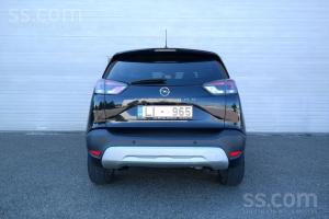 Black Opel Crossland X 2021 in Riga, with an engine capacity of 1.20 L and mileage of 84 thousand km for 13500 €, photo 7 on AUTOMOTO.COM.LV