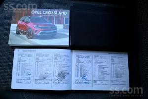 Black Opel Crossland X 2021 in Riga, with an engine capacity of 1.20 L and mileage of 84 thousand km for 13500 €, photo 12 on AUTOMOTO.COM.LV