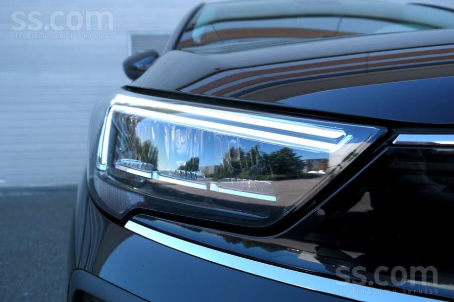 Black Opel Crossland X 2021 in Riga, with an engine capacity of 1.20 L and mileage of 84 thousand km for 13500 €, photo 18 on AUTOMOTO.COM.LV
