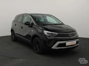 Black Opel Crossland X 2021 in Vilnius, with an engine capacity of 1.20 L and mileage of 124 thousand km for 10999 €, photo 11 on AUTOMOTO.COM.LV
