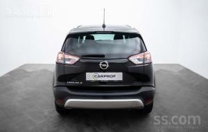 Black Opel Crossland X 2018 in Tallinn, with an engine capacity of 1.20 L and mileage of 86 thousand km for 11499 €, photo 5 on AUTOMOTO.COM.LV