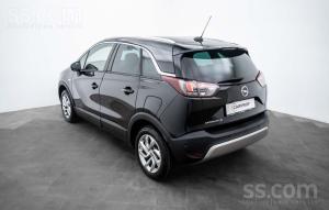Black Opel Crossland X 2018 in Tallinn, with an engine capacity of 1.20 L and mileage of 86 thousand km for 11499 €, photo 6 on AUTOMOTO.COM.LV