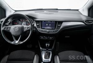 Black Opel Crossland X 2018 in Tallinn, with an engine capacity of 1.20 L and mileage of 86 thousand km for 11499 €, photo 12 on AUTOMOTO.COM.LV