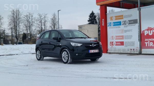 Melns Opel Crossland X 2018 Jelgava, ar dzinēja tilpumu 1.20 L un nobraukumu 101 tūkst. km par 8950 €, foto 2 vietnē AUTOMOTO.COM.LV