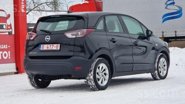 Melns Opel Crossland X 2018 Jelgava, ar dzinēja tilpumu 1.20 L un nobraukumu 101 tūkst. km par 8950 €, foto 5 vietnē AUTOMOTO.COM.LV