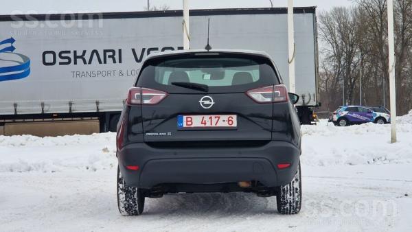 Melns Opel Crossland X 2018 Jelgava, ar dzinēja tilpumu 1.20 L un nobraukumu 101 tūkst. km par 8950 €, foto 7 vietnē AUTOMOTO.COM.LV