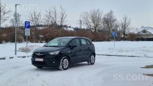 Black Opel Crossland X 2018 in Jelgava, with an engine capacity of 1.20 L and mileage of 101 thousand km for 8950 €, photo 14 on AUTOMOTO.COM.LV