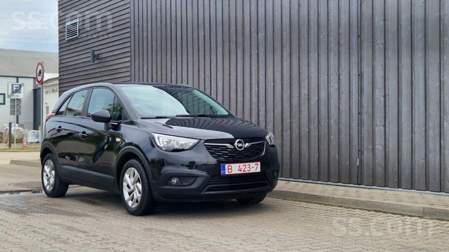 Черный Опель Crossland X 2018 в Елгава, объемом двигателя 1.20 л и пробегом 101 тыс. км за 8250 €, фото 3 на AUTOMOTO.COM.LV