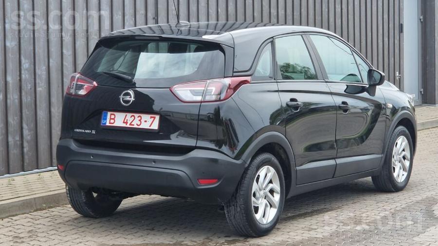 Черный Опель Crossland X 2018 в Елгава, объемом двигателя 1.20 л и пробегом 101 тыс. км за 8250 €, фото 7 на AUTOMOTO.COM.LV
