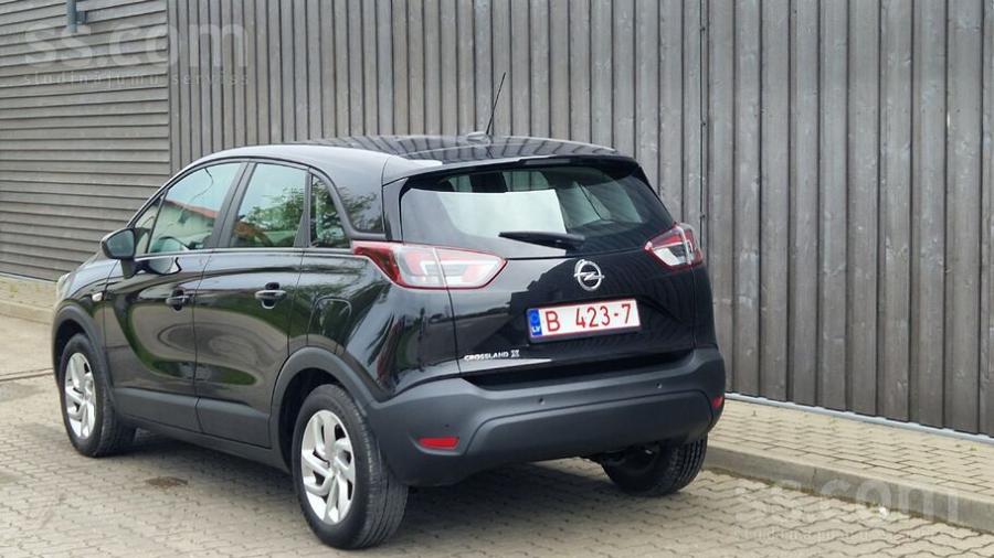 Черный Опель Crossland X 2018 в Елгава, объемом двигателя 1.20 л и пробегом 101 тыс. км за 8250 €, фото 21 на AUTOMOTO.COM.LV