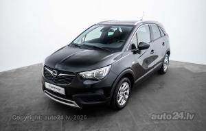 Black Opel Crossland X 2018 in Tallinn, with an engine capacity of 1.20 L and mileage of 93 thousand km for 11999 €, photo 1 on AUTOMOTO.COM.LV