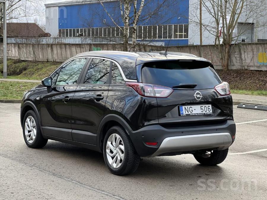 Melns Opel Crossland X 2019 Rīga, ar dzinēja tilpumu 1.50 L un nobraukumu 156 tūkst. km par 8390 €, foto 2 vietnē AUTOMOTO.COM.LV