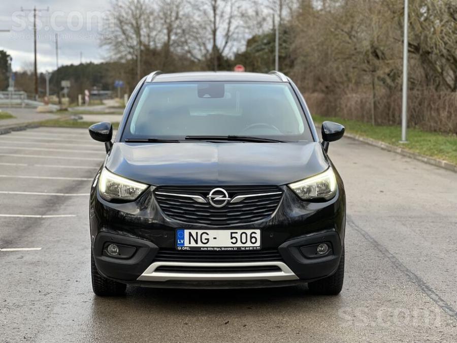 Melns Opel Crossland X 2019 Rīga, ar dzinēja tilpumu 1.50 L un nobraukumu 156 tūkst. km par 8390 €, foto 24 vietnē AUTOMOTO.COM.LV