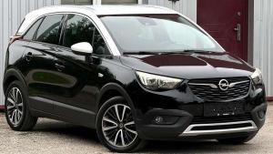 Black Opel Crossland X 2018 in Ukmerge, with an engine capacity of 1.20 L and mileage of 204 thousand km for 6500 €, photo 3 on AUTOMOTO.COM.LV