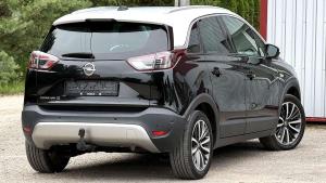 Black Opel Crossland X 2018 in Ukmerge, with an engine capacity of 1.20 L and mileage of 204 thousand km for 6500 €, photo 4 on AUTOMOTO.COM.LV