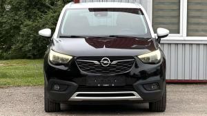 Black Opel Crossland X 2018 in Ukmerge, with an engine capacity of 1.20 L and mileage of 204 thousand km for 6500 €, photo 9 on AUTOMOTO.COM.LV