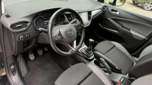 Black Opel Crossland X 2018 in Ukmerge, with an engine capacity of 1.20 L and mileage of 204 thousand km for 6500 €, photo 16 on AUTOMOTO.COM.LV