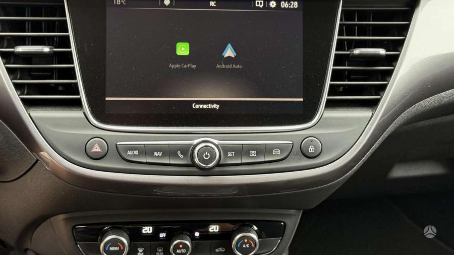 Black Opel Crossland X 2018 in Ukmerge, with an engine capacity of 1.20 L and mileage of 204 thousand km for 6500 €, photo 22 on AUTOMOTO.COM.LV
