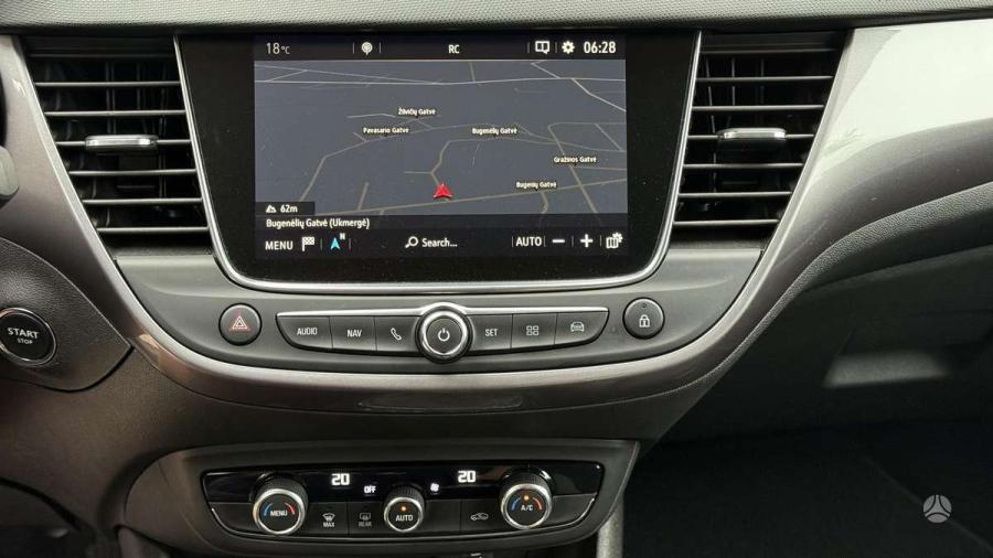 Black Opel Crossland X 2018 in Ukmerge, with an engine capacity of 1.20 L and mileage of 204 thousand km for 6500 €, photo 23 on AUTOMOTO.COM.LV