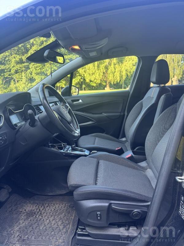 Melns Opel Crossland X 2021 Rīga, ar dzinēja tilpumu 1.20 L un nobraukumu 39 tūkst. km par 13450 €, foto 9 vietnē AUTOMOTO.COM.LV