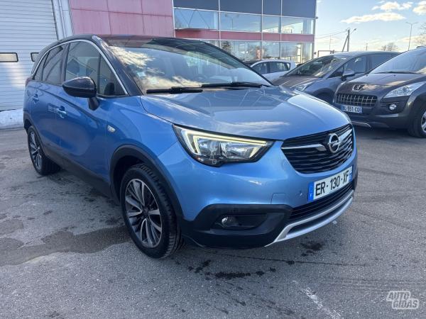 Синий Опель Crossland X 2017 в Таураге, объемом двигателя 1.20 л и пробегом 120 тыс. км за 6200 €, фото 1 на AUTOMOTO.COM.LV