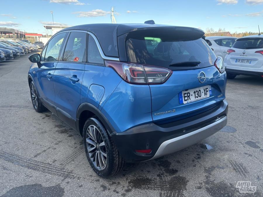 Blue Opel Crossland X 2017 in Taurage, with an engine capacity of 1.20 L and mileage of 120 thousand km for 6200 €, photo 7 on AUTOMOTO.COM.LV