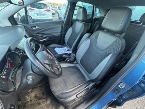 Blue Opel Crossland X 2017 in Taurage, with an engine capacity of 1.20 L and mileage of 120 thousand km for 6200 €, photo 12 on AUTOMOTO.COM.LV