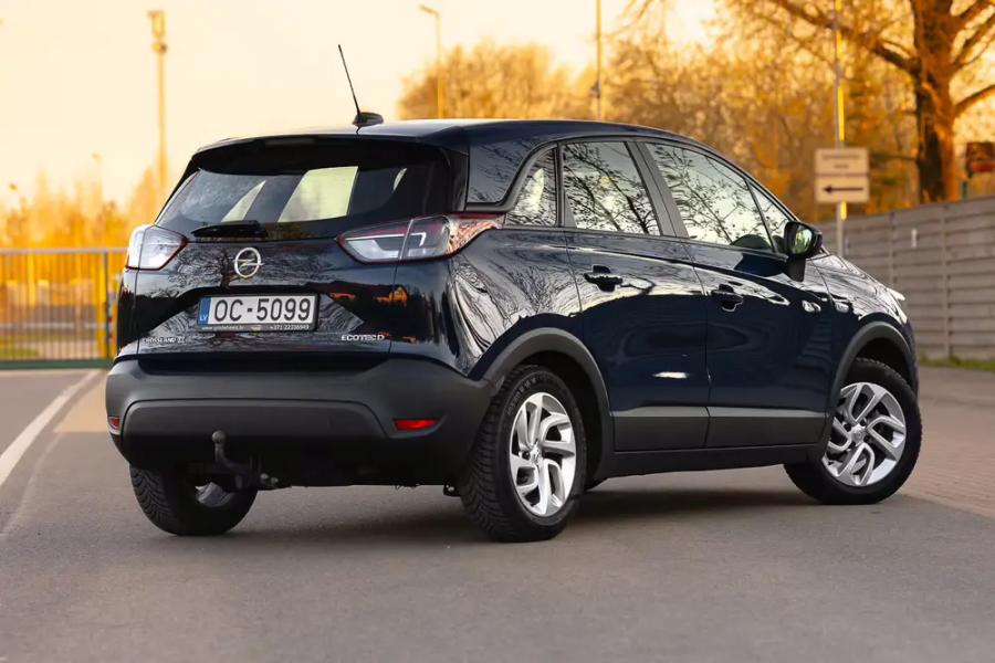 Zils Opel Crossland X 2017 Jelgava, ar dzinēja tilpumu 1.60 L un nobraukumu 188 tūkst. km par 8900 €, foto 6 vietnē AUTOMOTO.COM.LV
