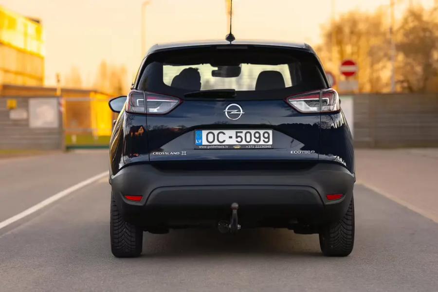 Zils Opel Crossland X 2017 Jelgava, ar dzinēja tilpumu 1.60 L un nobraukumu 188 tūkst. km par 8900 €, foto 7 vietnē AUTOMOTO.COM.LV