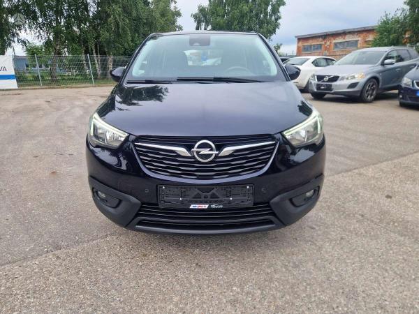 Zils Opel Crossland X 2017 Ukmergė, ar dzinēja tilpumu 1.56 L un nobraukumu 128 tūkst. km par 7650 €, foto 2 vietnē AUTOMOTO.COM.LV