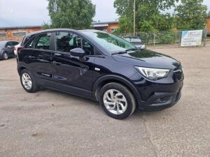 Blue Opel Crossland X 2017 in Ukmerge, with an engine capacity of 1.56 L and mileage of 128 thousand km for 7650 €, photo 5 on AUTOMOTO.COM.LV