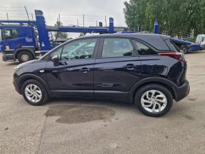 Blue Opel Crossland X 2017 in Ukmerge, with an engine capacity of 1.56 L and mileage of 128 thousand km for 7650 €, photo 10 on AUTOMOTO.COM.LV