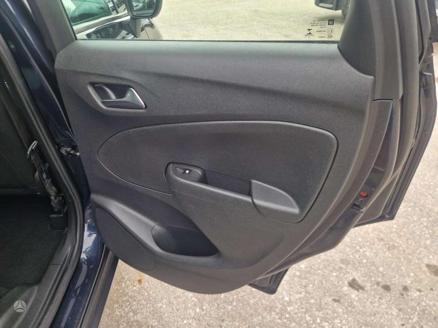 Blue Opel Crossland X 2017 in Ukmerge, with an engine capacity of 1.56 L and mileage of 128 thousand km for 7650 €, photo 17 on AUTOMOTO.COM.LV
