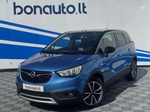Blue Opel Crossland X 2017 in Kaunas, with an engine capacity of 1.20 L and mileage of 140 thousand km for 8450 €, photo  on AUTOMOTO.COM.LV
