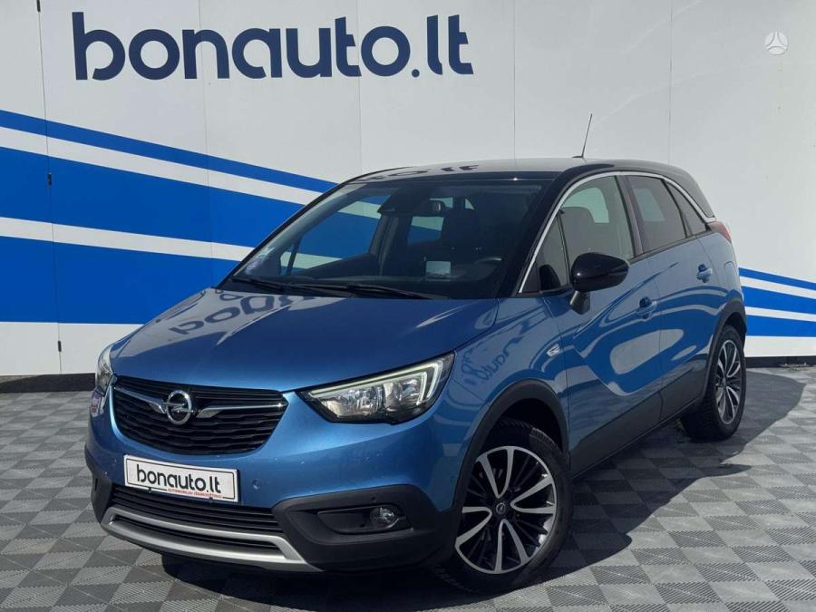 Синий Опель Crossland X 2017 в Каунас, объемом двигателя 1.20 л и пробегом 140 тыс. км за 8450 €, фото 1 на AUTOMOTO.COM.LV